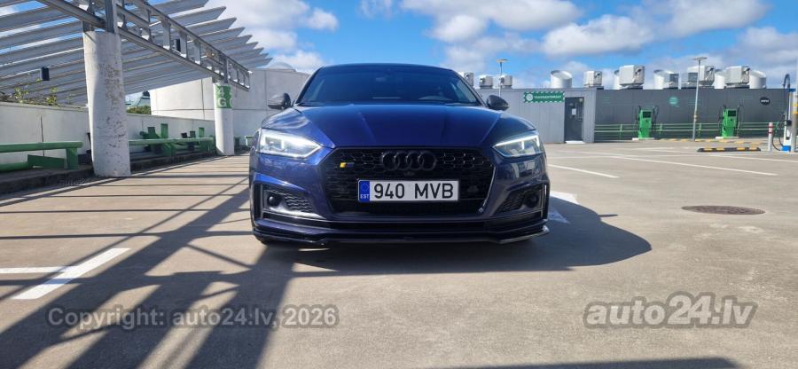 Zils Audi S5 2018 Tallina, ar dzinēja tilpumu 3.00 L un nobraukumu 95 tūkst. km par 37600 €, foto 7 vietnē AUTOMOTO.COM.LV