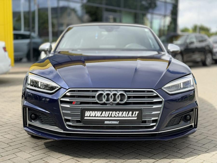 Audi S5 2018 in Klaipeda, with an engine capacity of 3.00 L and mileage of 55 thousand km for 28500 €, photo 3 on AUTOMOTO.COM.LV