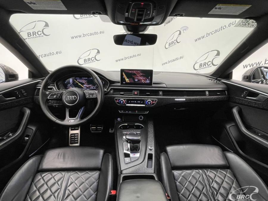 Audi S5 2018 Viļņa, ar dzinēja tilpumu 3.00 L un nobraukumu 130 tūkst. km par 23900 €, foto 4 vietnē AUTOMOTO.COM.LV