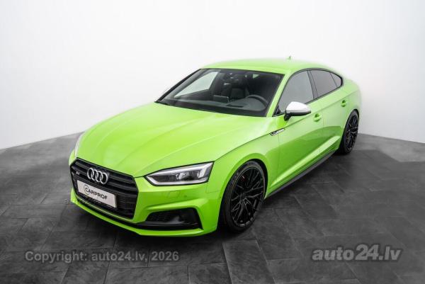 Green Audi S5 2018 in Tallinn, with an engine capacity of 3.00 L and mileage of 180 thousand km for 25999 €, photo 1 on AUTOMOTO.COM.LV