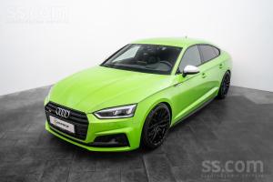 Green Audi S5 2018 in Tallinn, with an engine capacity of 3.00 L and mileage of 180 thousand km for 25999 €, photo  on AUTOMOTO.COM.LV