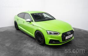 Green Audi S5 2018 in Tallinn, with an engine capacity of 3.00 L and mileage of 180 thousand km for 25999 €, photo 3 on AUTOMOTO.COM.LV