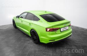 Green Audi S5 2018 in Tallinn, with an engine capacity of 3.00 L and mileage of 180 thousand km for 25999 €, photo 6 on AUTOMOTO.COM.LV