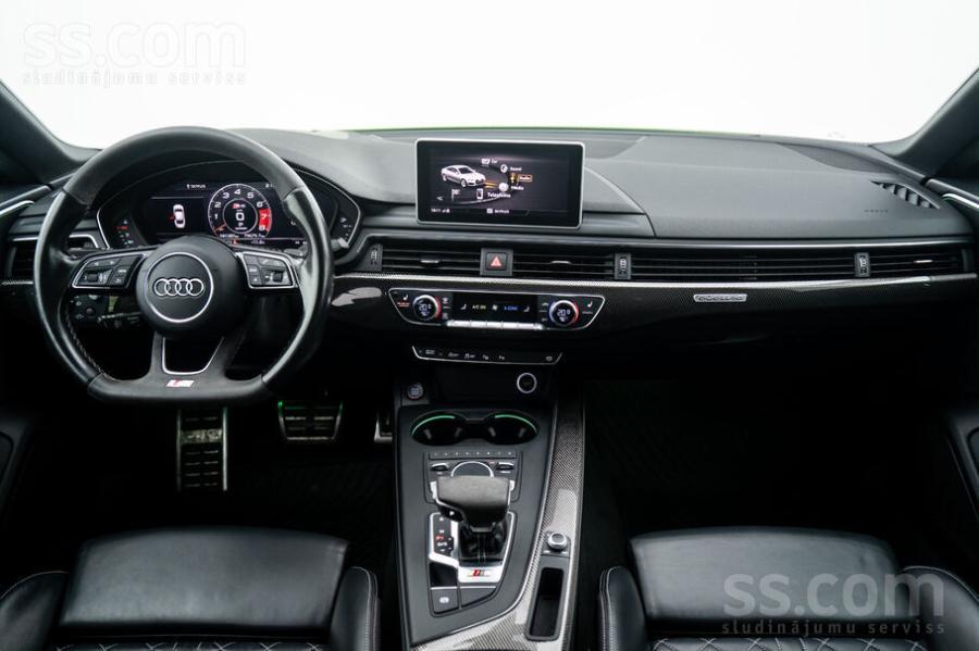 Green Audi S5 2018 in Tallinn, with an engine capacity of 3.00 L and mileage of 180 thousand km for 25999 €, photo 13 on AUTOMOTO.COM.LV
