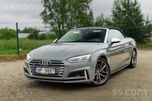Pelēks Audi S5 2019 Rīga, ar dzinēja tilpumu 3.00 L un nobraukumu 39 tūkst. km par 34990 €, foto 3 vietnē AUTOMOTO.COM.LV