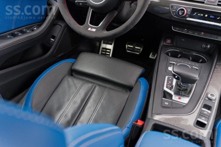 Pelēks Audi S5 2019 Rīga, ar dzinēja tilpumu 3.00 L un nobraukumu 39 tūkst. km par 34990 €, foto 11 vietnē AUTOMOTO.COM.LV