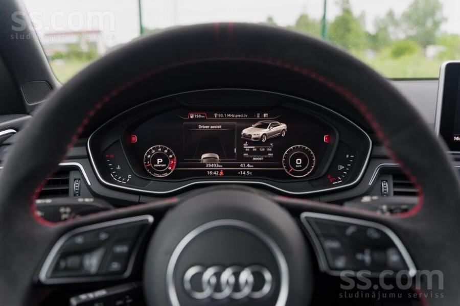 Pelēks Audi S5 2019 Rīga, ar dzinēja tilpumu 3.00 L un nobraukumu 39 tūkst. km par 34990 €, foto 18 vietnē AUTOMOTO.COM.LV