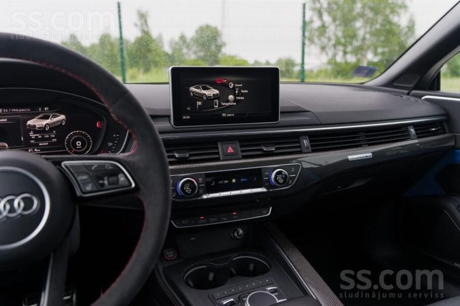 Pelēks Audi S5 2019 Rīga, ar dzinēja tilpumu 3.00 L un nobraukumu 39 tūkst. km par 34990 €, foto 22 vietnē AUTOMOTO.COM.LV