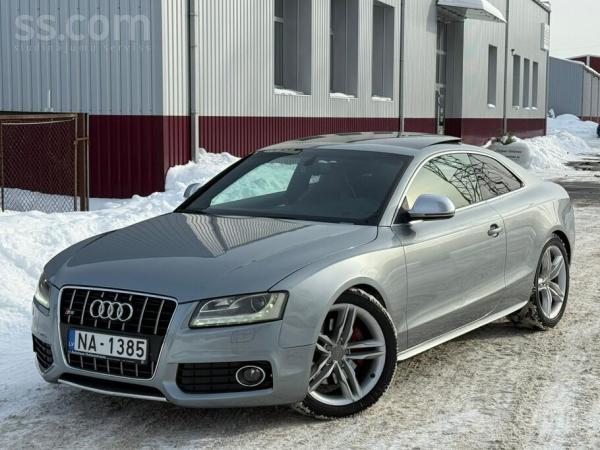 Pelēks Audi S5 2008 Rīga, ar dzinēja tilpumu 4.20 L un nobraukumu 250 tūkst. km par 6990 €, foto 7 vietnē AUTOMOTO.COM.LV