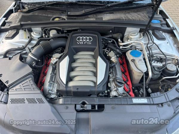 Grey Audi S5 2009 in Tartu, with an engine capacity of 4.20 L and mileage of 51 thousand km for 6500 €, photo 11 on AUTOMOTO.COM.LV