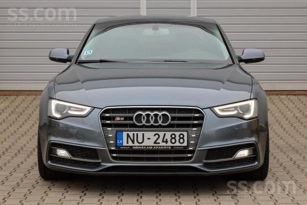 Pelēks Audi S5 2012 Rīga, ar dzinēja tilpumu 3.00 L un nobraukumu 0 tūkst. km par 12495 €, foto 3 vietnē AUTOMOTO.COM.LV