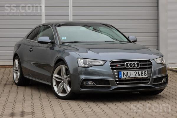 Pelēks Audi S5 2012 Rīga, ar dzinēja tilpumu 3.00 L un nobraukumu 0 tūkst. km par 12495 €, foto 4 vietnē AUTOMOTO.COM.LV