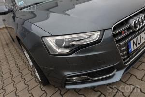 Grey Audi S5 2012 in Riga, with an engine capacity of 3.00 L and mileage of 0 thousand km for 12495 €, photo 5 on AUTOMOTO.COM.LV