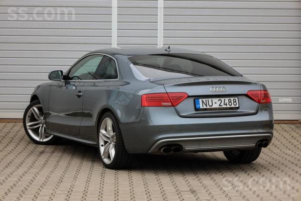 Pelēks Audi S5 2012 Rīga, ar dzinēja tilpumu 3.00 L un nobraukumu 0 tūkst. km par 12495 €, foto 6 vietnē AUTOMOTO.COM.LV