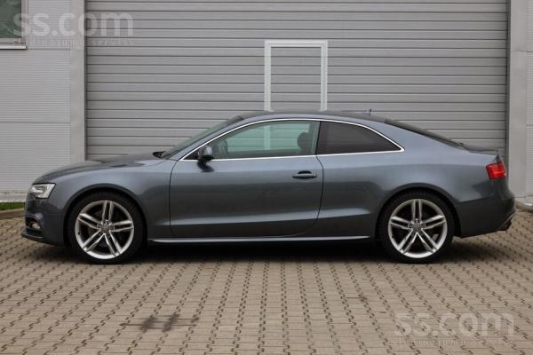 Pelēks Audi S5 2012 Rīga, ar dzinēja tilpumu 3.00 L un nobraukumu 0 tūkst. km par 12495 €, foto 7 vietnē AUTOMOTO.COM.LV