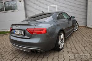 Grey Audi S5 2012 in Riga, with an engine capacity of 3.00 L and mileage of 0 thousand km for 12495 €, photo 11 on AUTOMOTO.COM.LV