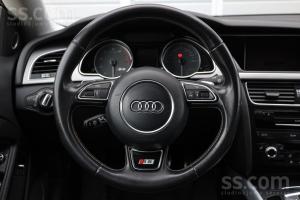 Grey Audi S5 2012 in Riga, with an engine capacity of 3.00 L and mileage of 0 thousand km for 12495 €, photo 12 on AUTOMOTO.COM.LV