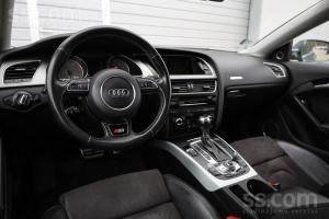 Grey Audi S5 2012 in Riga, with an engine capacity of 3.00 L and mileage of 0 thousand km for 12495 €, photo 16 on AUTOMOTO.COM.LV