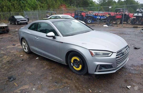 Grey Audi S5 2018 in Vilnius, with an engine capacity of 3.00 L and mileage of 305 thousand km for 11700 €, photo 1 on AUTOMOTO.COM.LV