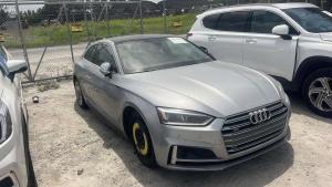 Grey Audi S5 2018 in Vilnius, with an engine capacity of 3.00 L and mileage of 305 thousand km for 11700 €, photo 3 on AUTOMOTO.COM.LV