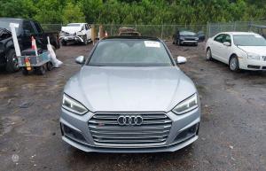 Grey Audi S5 2018 in Vilnius, with an engine capacity of 3.00 L and mileage of 305 thousand km for 11700 €, photo 4 on AUTOMOTO.COM.LV