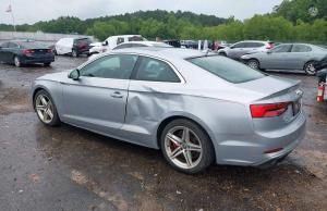 Grey Audi S5 2018 in Vilnius, with an engine capacity of 3.00 L and mileage of 305 thousand km for 11700 €, photo 8 on AUTOMOTO.COM.LV