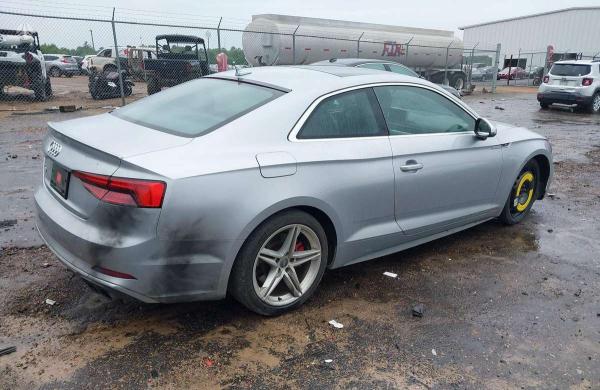 Grey Audi S5 2018 in Vilnius, with an engine capacity of 3.00 L and mileage of 305 thousand km for 11700 €, photo 11 on AUTOMOTO.COM.LV