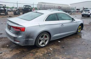 Grey Audi S5 2018 in Vilnius, with an engine capacity of 3.00 L and mileage of 305 thousand km for 11700 €, photo 11 on AUTOMOTO.COM.LV