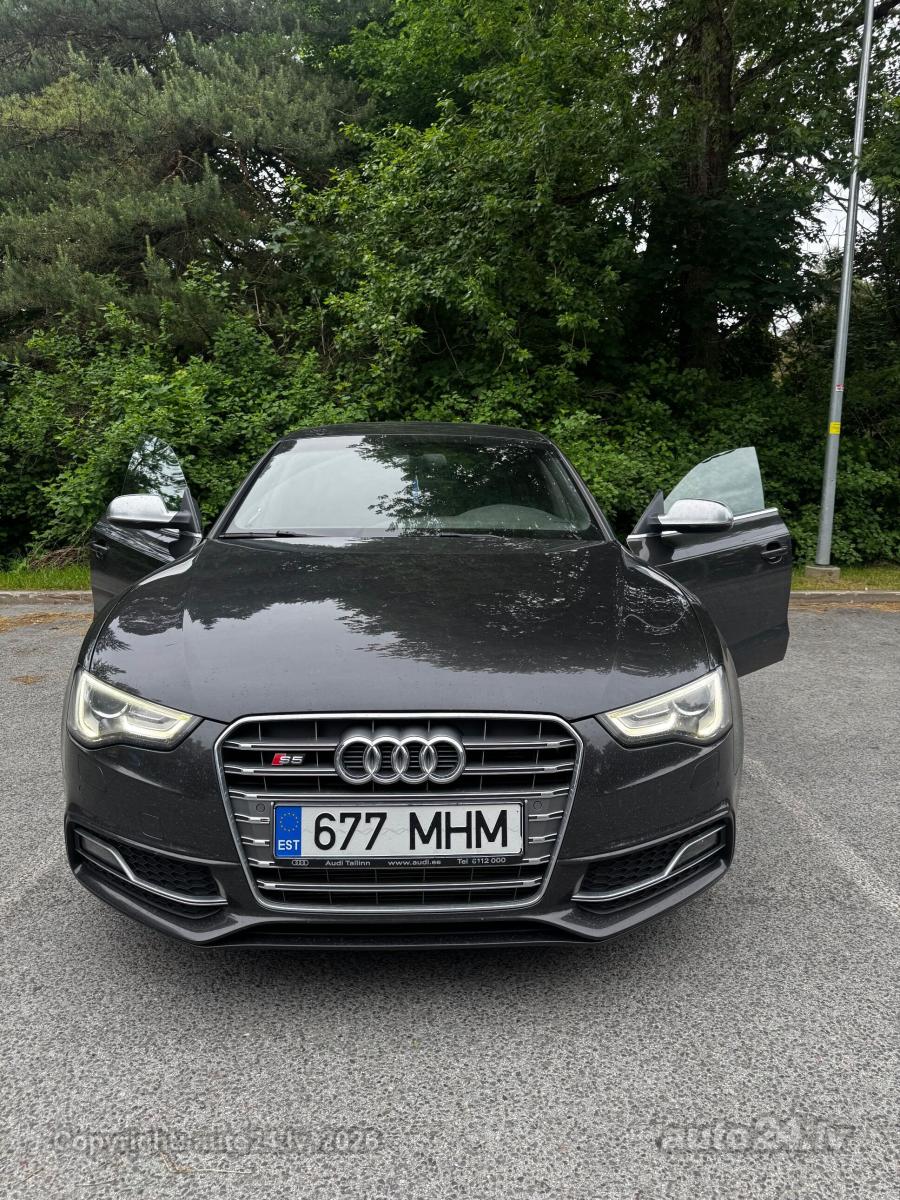 Grey Audi S5 2012 in Tallinn, with an engine capacity of 3.00 L and mileage of 0 thousand km for 17500 €, photo 1 on AUTOMOTO.COM.LV