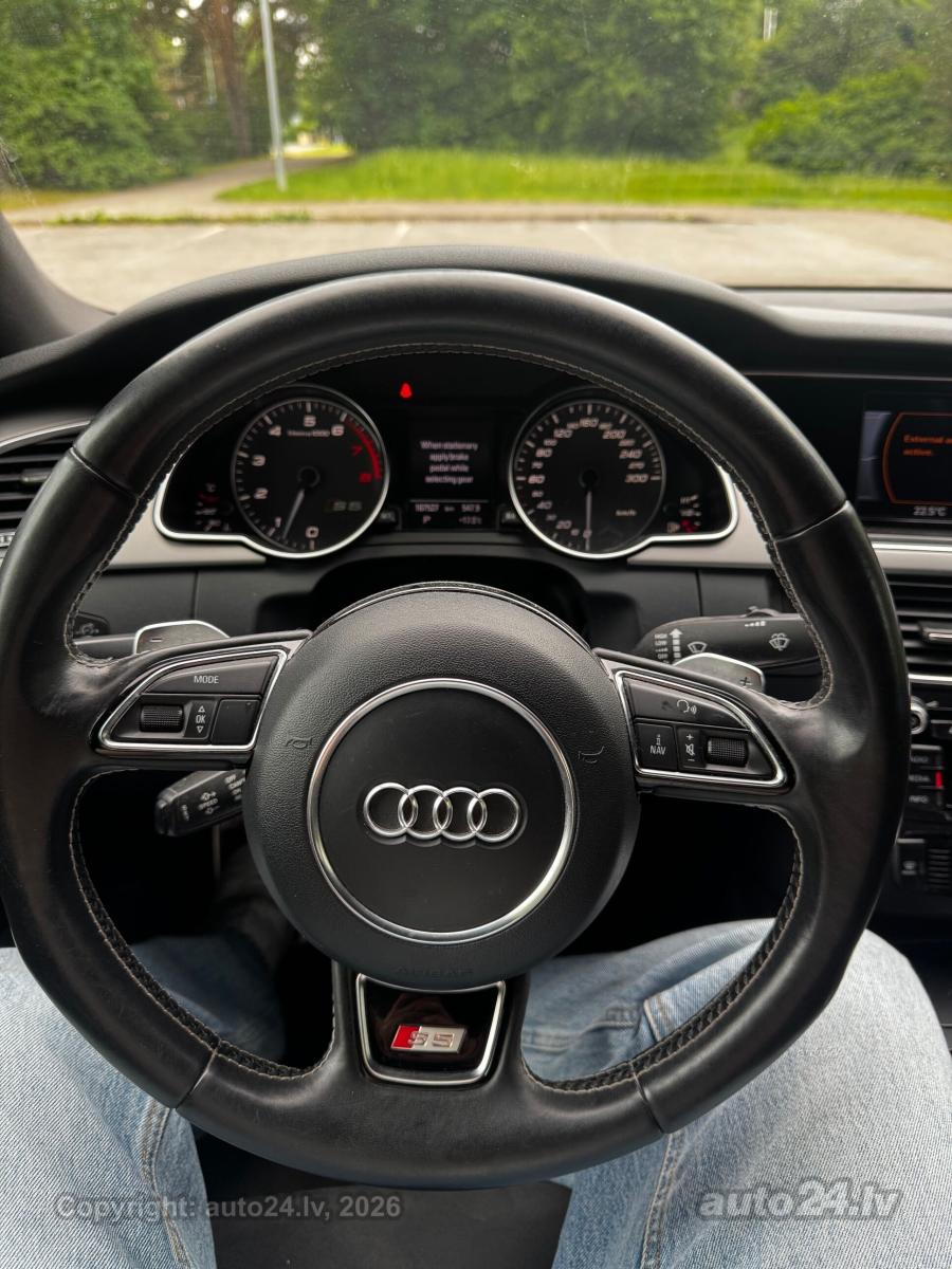 Grey Audi S5 2012 in Tallinn, with an engine capacity of 3.00 L and mileage of 0 thousand km for 17500 €, photo 10 on AUTOMOTO.COM.LV