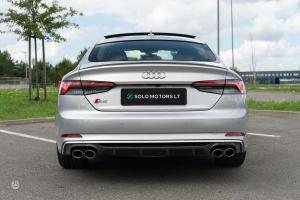 Grey Audi S5 2018 in Vilnius, with an engine capacity of 3.00 L and mileage of 144 thousand km for 23850 €, photo 7 on AUTOMOTO.COM.LV