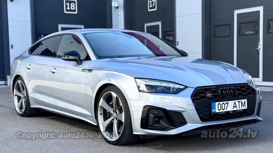 Grey Audi S5 2021 in Tallinn, with an engine capacity of 3.00 L and mileage of 147 thousand km for 42900 €, photo 6 on AUTOMOTO.COM.LV
