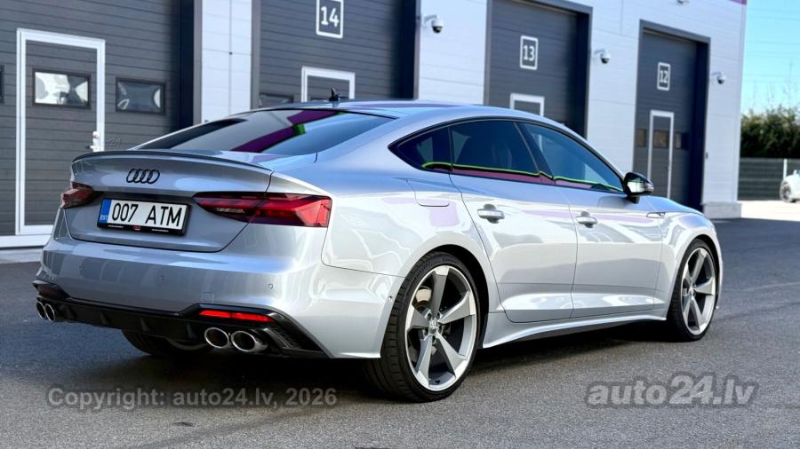 Grey Audi S5 2021 in Tallinn, with an engine capacity of 3.00 L and mileage of 147 thousand km for 42900 €, photo 8 on AUTOMOTO.COM.LV
