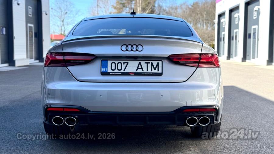 Grey Audi S5 2021 in Tallinn, with an engine capacity of 3.00 L and mileage of 147 thousand km for 42900 €, photo 9 on AUTOMOTO.COM.LV