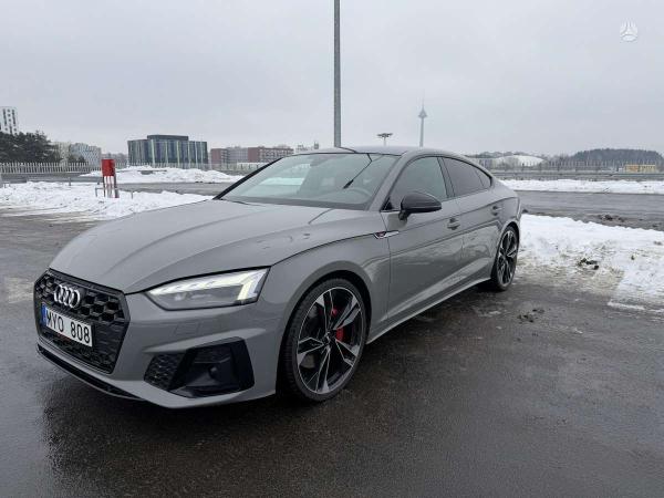 Grey Audi S5 2020 in Vilnius, with an engine capacity of 0.00 L and mileage of 29 thousand km for 36000 €, photo 1 on AUTOMOTO.COM.LV