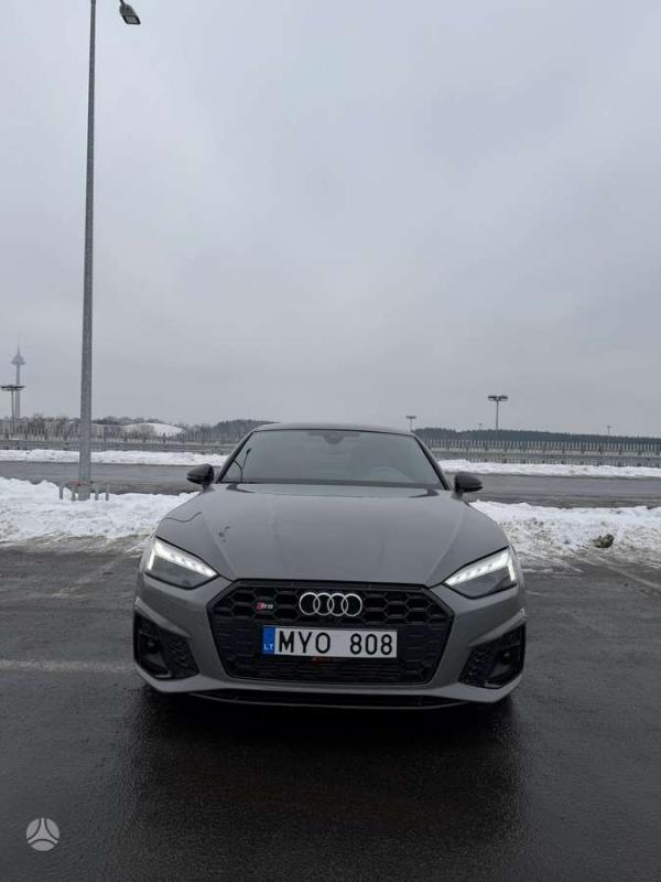 Grey Audi S5 2020 in Vilnius, with an engine capacity of 0.00 L and mileage of 29 thousand km for 36000 €, photo 2 on AUTOMOTO.COM.LV