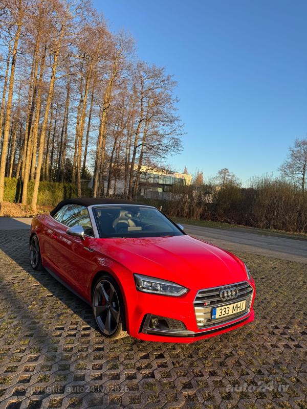 Red Audi S5 2018 in Tallinn, with an engine capacity of 3.00 L and mileage of 75 thousand km for 36000 €, photo 6 on AUTOMOTO.COM.LV