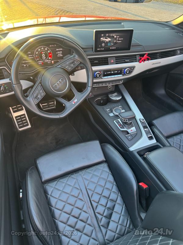 Red Audi S5 2018 in Tallinn, with an engine capacity of 3.00 L and mileage of 75 thousand km for 36000 €, photo 10 on AUTOMOTO.COM.LV