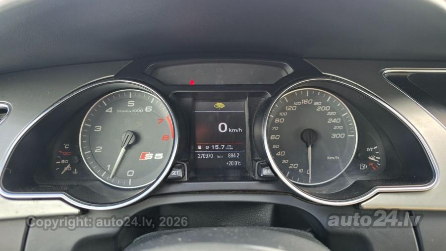 Sarkans Audi S5 2007 Tallina, ar dzinēja tilpumu 4.20 L un nobraukumu 263 tūkst. km par 9500 €, foto 12 vietnē AUTOMOTO.COM.LV