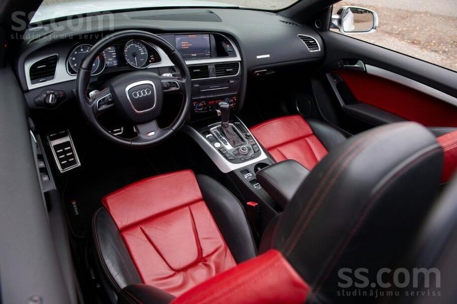 Balts Audi S5 2009 Rīga, ar dzinēja tilpumu 3.00 L un nobraukumu 149 tūkst. km par 16900 €, foto 24 vietnē AUTOMOTO.COM.LV