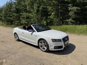White Audi S5 2010 in Vilnius, with an engine capacity of 3.00 L and mileage of 294 thousand km for 8900 €, photo 3 on AUTOMOTO.COM.LV