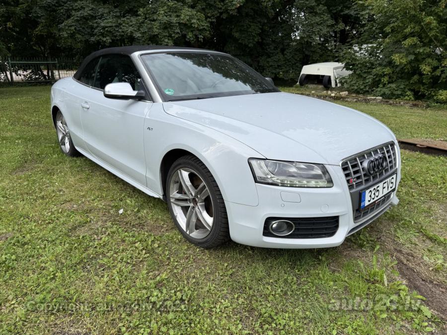 White Audi S5 2011 in Tallinn, with an engine capacity of 3.00 L and mileage of 0 thousand km for 14999 €, photo 1 on AUTOMOTO.COM.LV