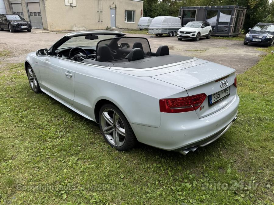 White Audi S5 2011 in Tallinn, with an engine capacity of 3.00 L and mileage of 0 thousand km for 14999 €, photo 11 on AUTOMOTO.COM.LV