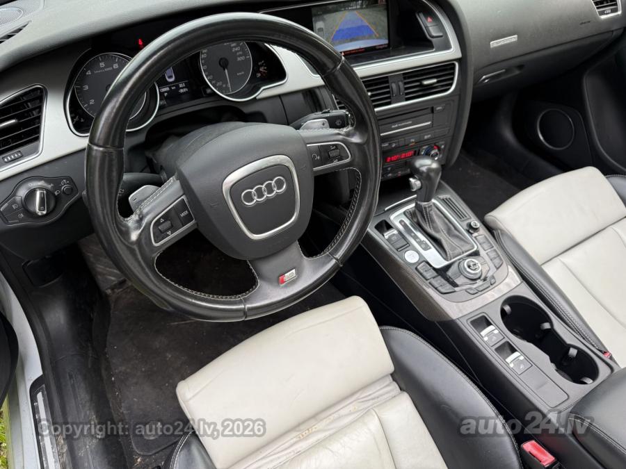 White Audi S5 2011 in Tallinn, with an engine capacity of 3.00 L and mileage of 0 thousand km for 14999 €, photo 13 on AUTOMOTO.COM.LV