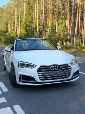 White Audi S5 2018 in Kazlu Ruda, with an engine capacity of 3.00 L and mileage of 105 thousand km for 23500 €, photo 4 on AUTOMOTO.COM.LV