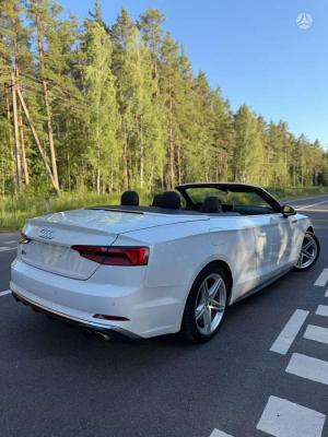 White Audi S5 2018 in Kazlu Ruda, with an engine capacity of 3.00 L and mileage of 105 thousand km for 23500 €, photo 8 on AUTOMOTO.COM.LV