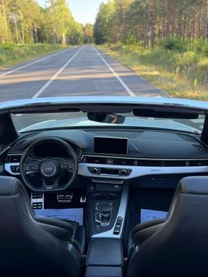 White Audi S5 2018 in Kazlu Ruda, with an engine capacity of 3.00 L and mileage of 105 thousand km for 23500 €, photo 14 on AUTOMOTO.COM.LV