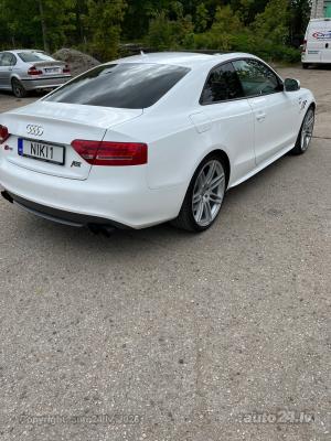 White Audi S5 2010 in Tallinn, with an engine capacity of 4.20 L and mileage of 145 thousand km for 14900 €, photo 7 on AUTOMOTO.COM.LV