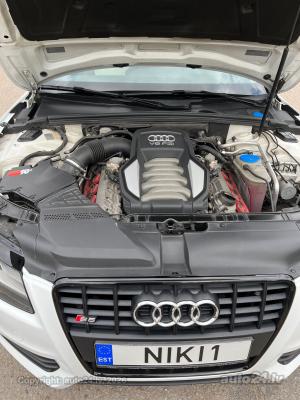 White Audi S5 2010 in Tallinn, with an engine capacity of 4.20 L and mileage of 145 thousand km for 14900 €, photo 13 on AUTOMOTO.COM.LV