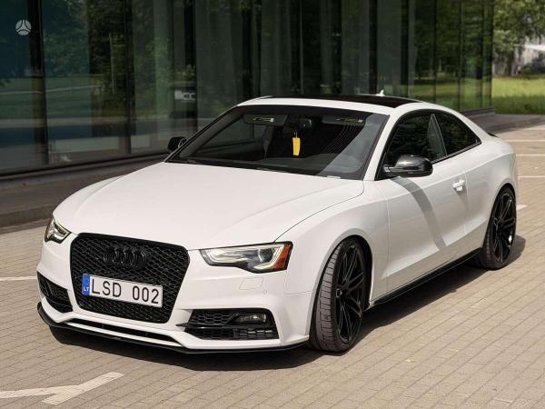 Balts Audi S5 2014 Kauņa, ar dzinēja tilpumu 3.00 L un nobraukumu 215 tūkst. km par 14500 €, foto 2 vietnē AUTOMOTO.COM.LV